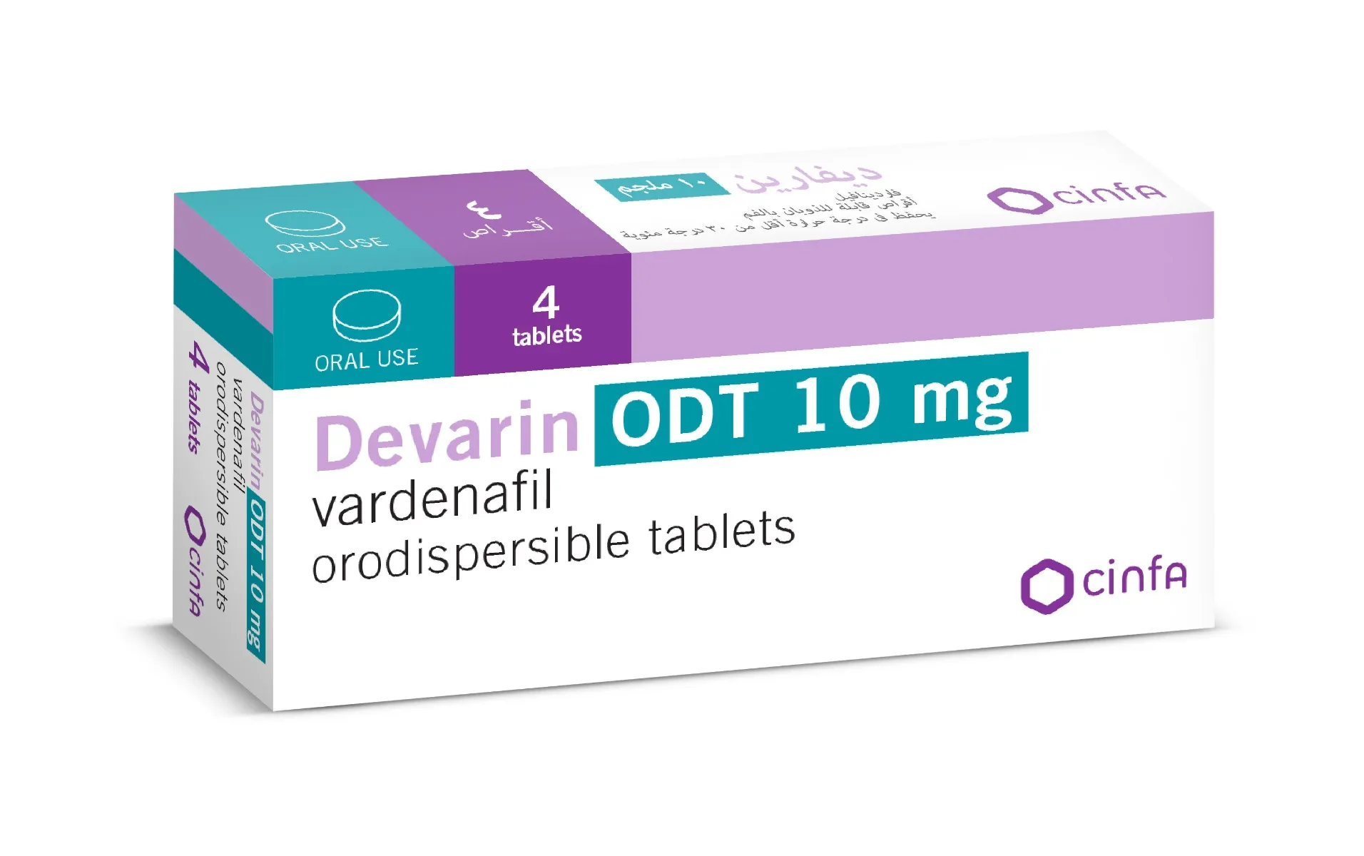 Devarin 10 Mg Orodispersible Tablet 4pcs